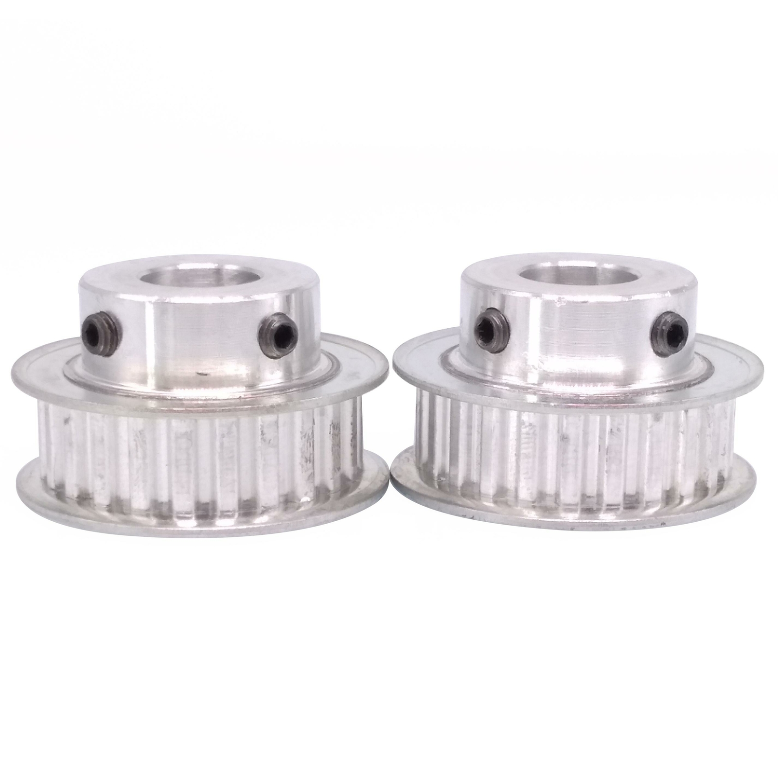 2pcs XL 24T Timing Belt Pulley Synchronous Wheel 14mm Bore For 10mm ...