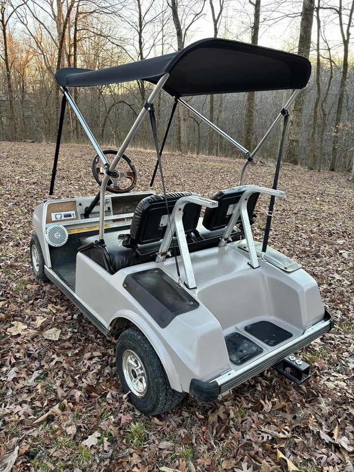 CRO SunPro Quick Release Convertible Removable Black Golf Cart Top Roof ...
