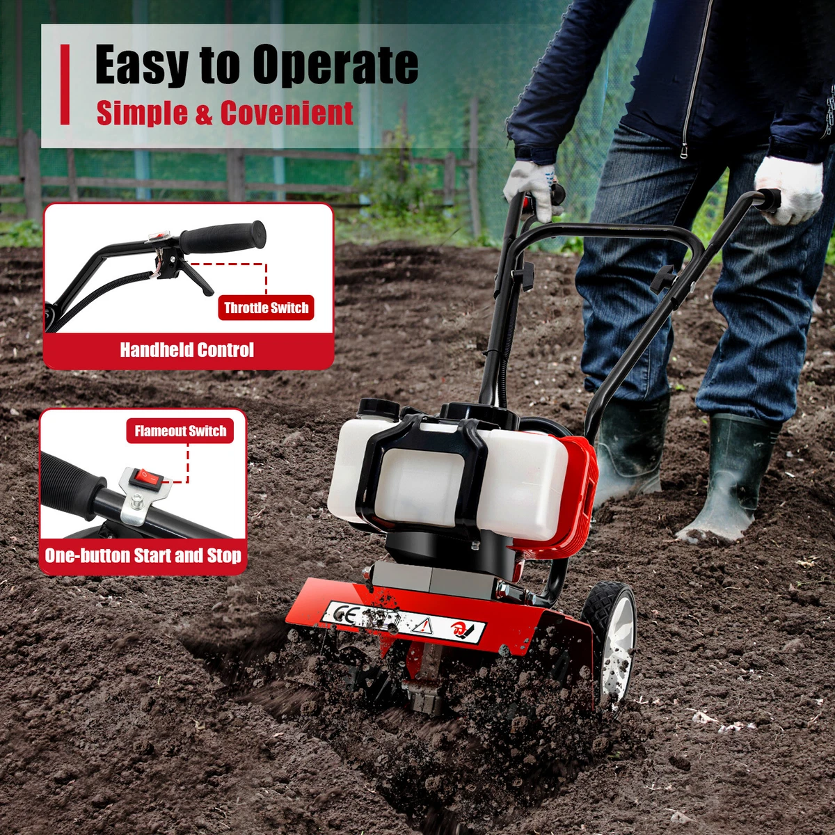 How To Use A Rotavator For Garden Use | Fasci Garden