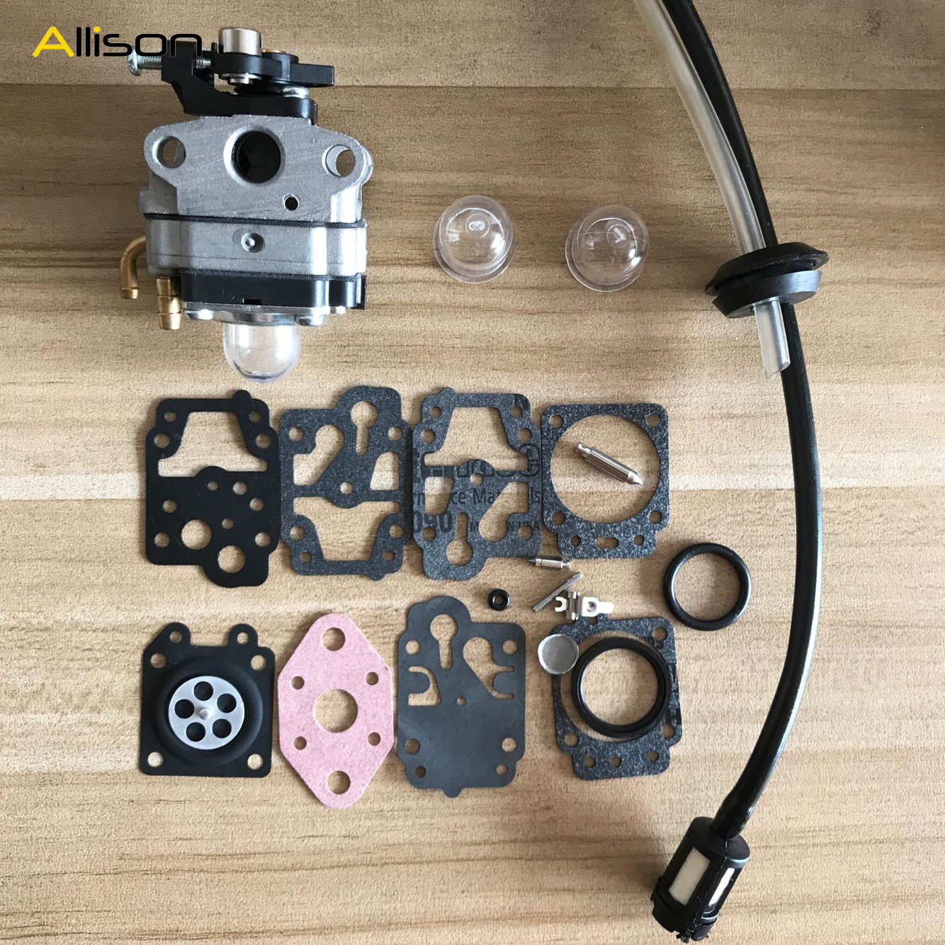 Carburetor & Carb Repair Kit Troy-Bilt TB26TB TB475SS TB490BC TB425CS ...