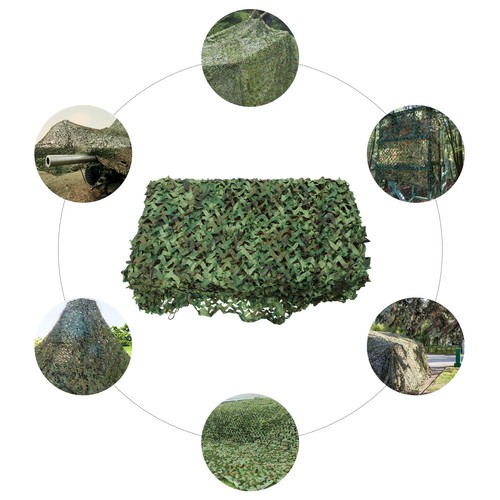 Military Woodland Camouflage Net Blind Sunshade Net For Camping ...
