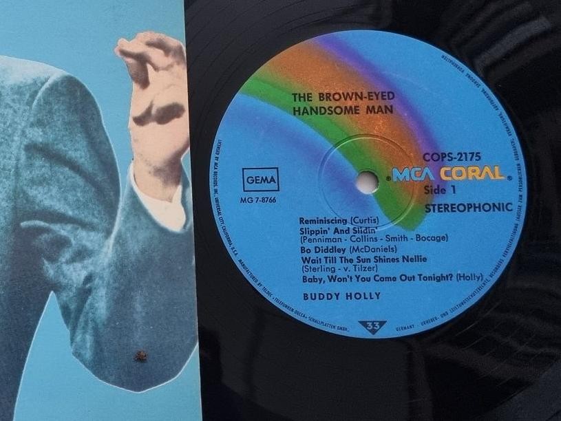 Buddy Holly - The Brown-Eyed Handsome Man Vinyl LP Germany | eBay