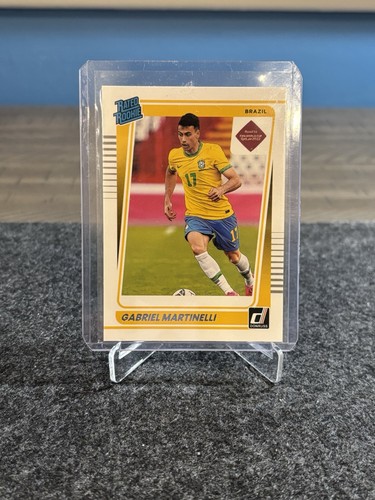 2021-22 Panini Donruss Rated Rookie Gabriel Martinelli Brazil RC | eBay