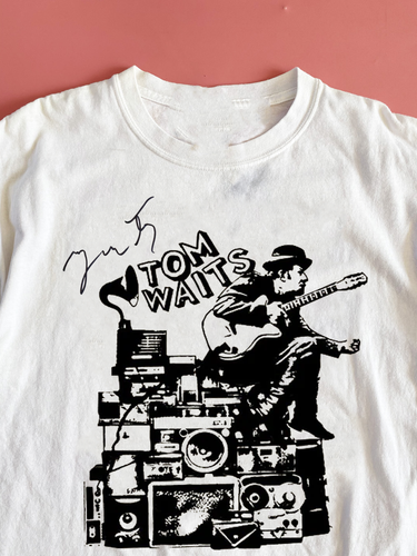 Rare Tom Waits Singer Gift For Fan S-2345XL White Men Shirt TMB2089 | eBay