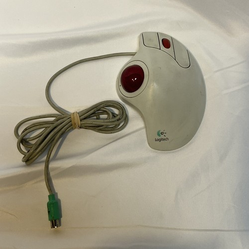 Wheel Ball USB Mouse Logitech TrackMan Marble+ | eBay