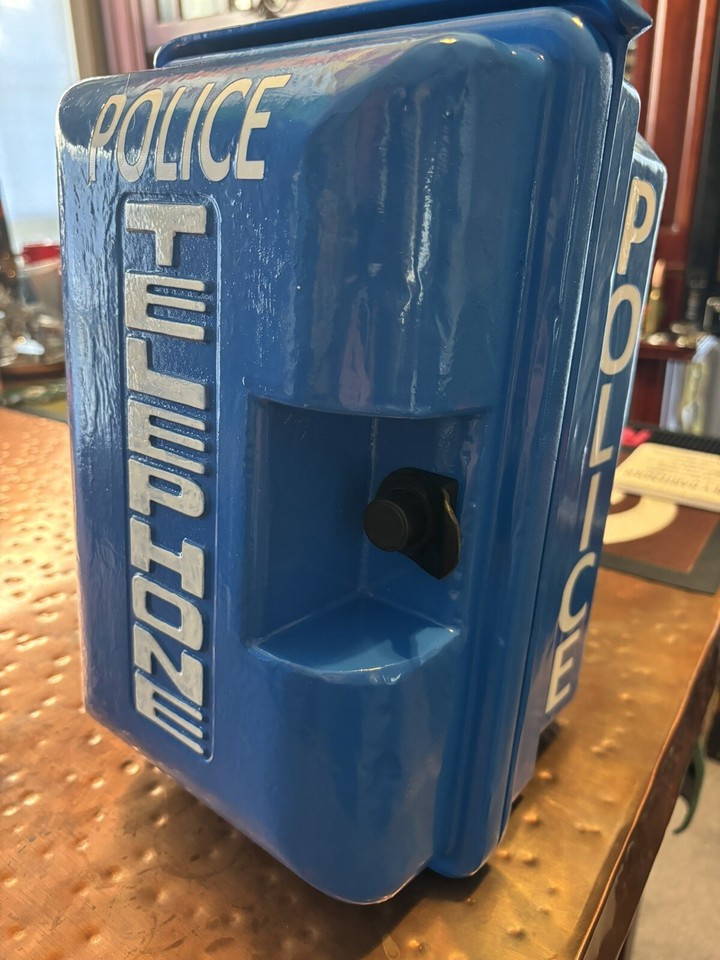VINTAGE POLICE EMERGENCY TELEPHONE CALL BOX Similar To Gamewell | eBay