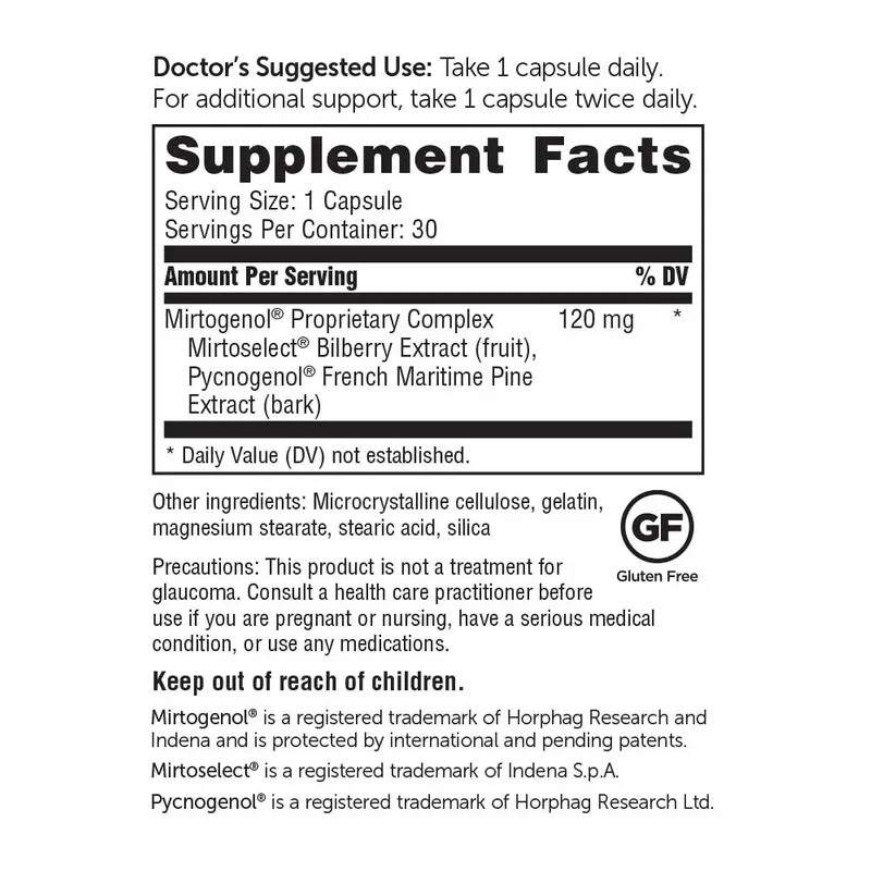 Dr. Whitaker's Ocular Pressure & Retina Defense 30 CAPS, EXP 11/26 ...