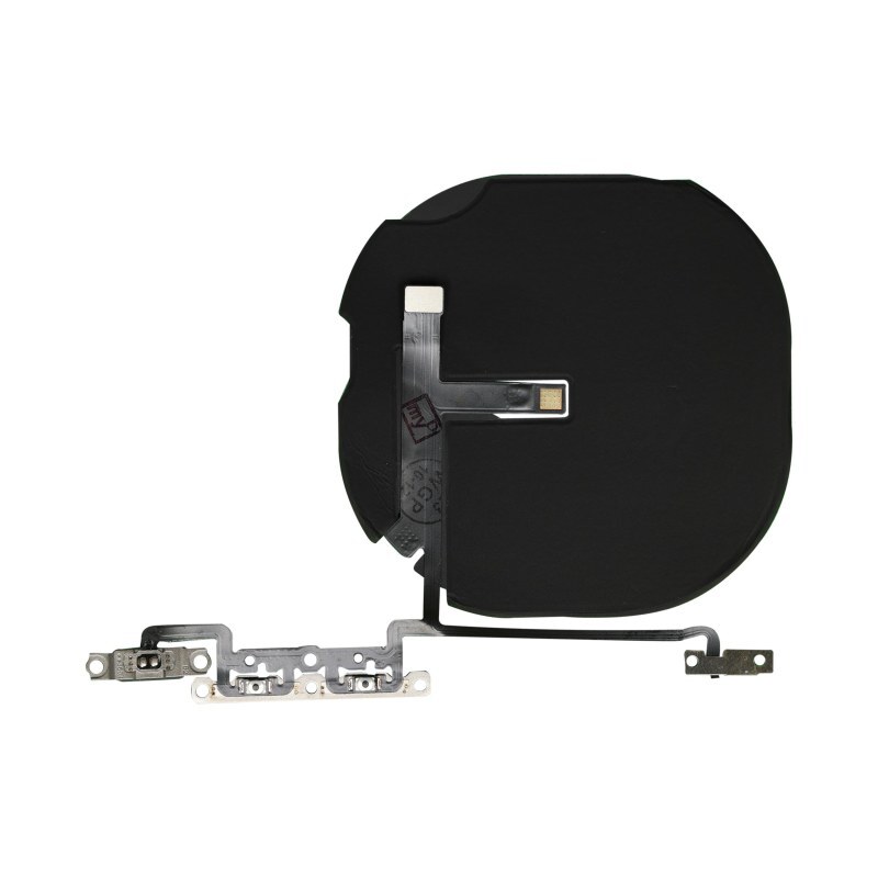 NFC Wireless Charging Coil Assembly with Button Flex for Apple iPhone ...