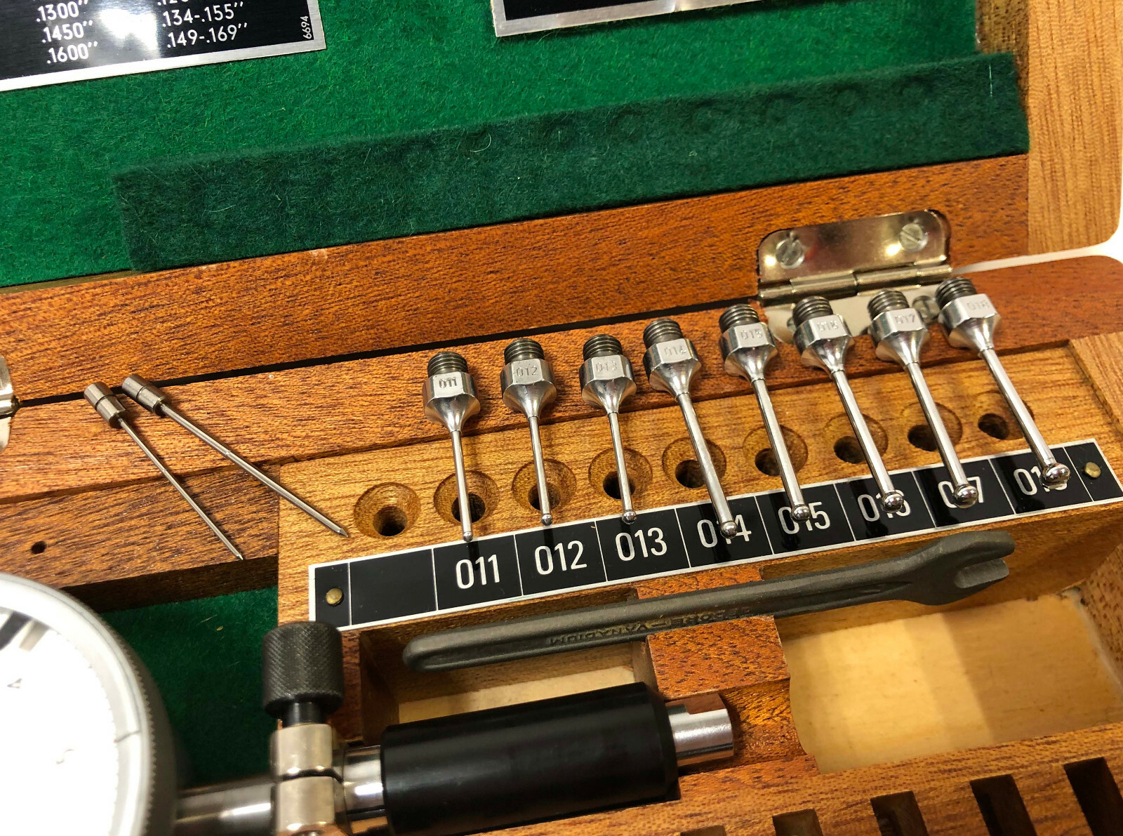 COMPAC GENEVE IA 12 8211 DIATEST SPLIT BULB BORE GAUGE 1.50-4.30MM ...