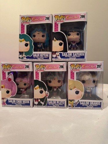 Sailor Moon Funko Pop Lot (295-299) Distressed Packaging See Photos | eBay