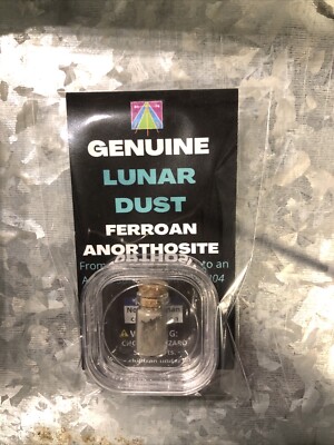 Genuine MOON DUST From Gadamis 004 Lunar Meteorite! A Unique Gift Idea ...