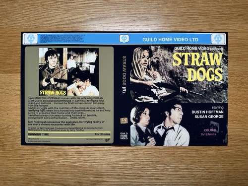 Straw Dogs Custom Sleeve 4K UHD Blu Ray Size | eBay
