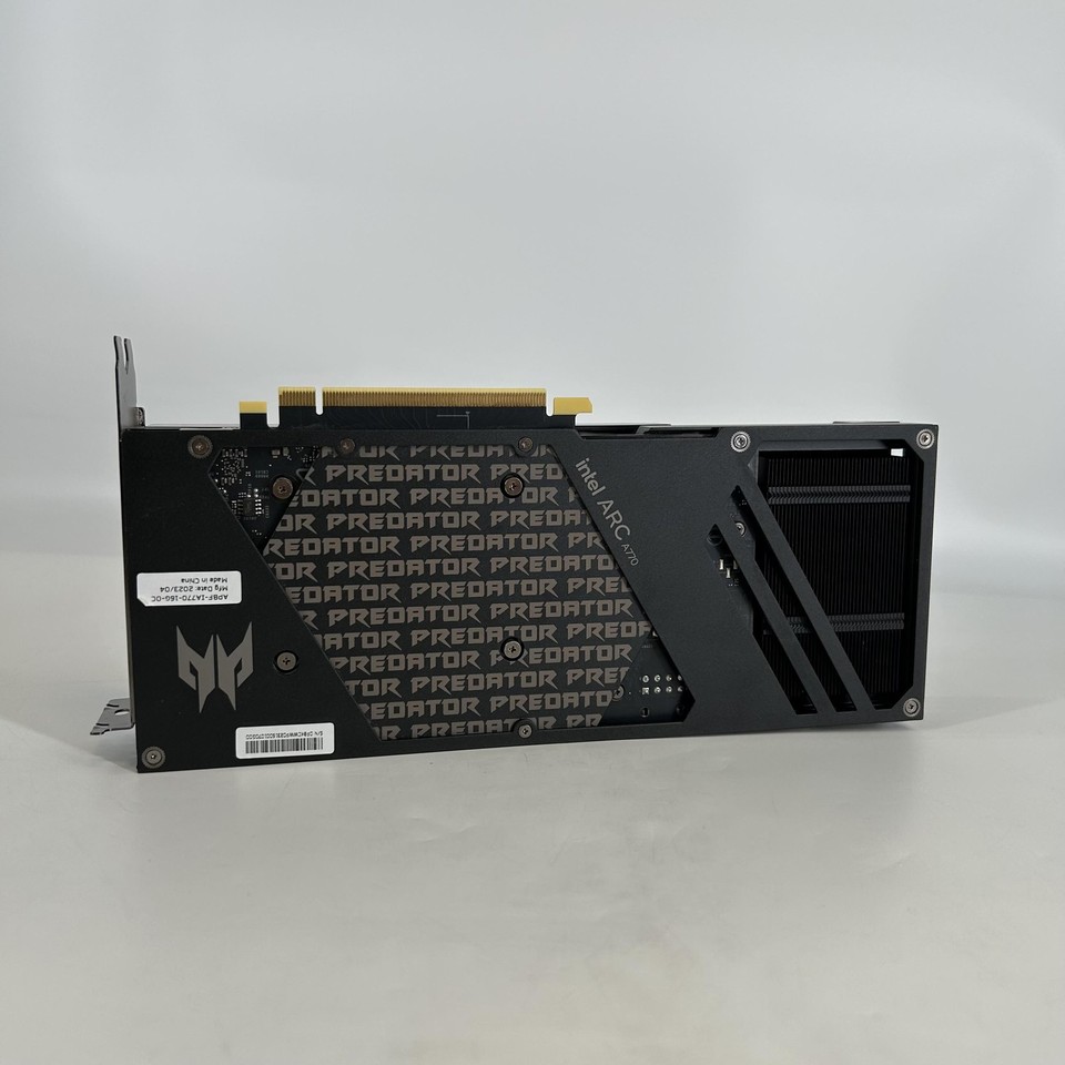 Intel Predator BiFrost OC Arc A770 16GB - Graphics Card - Excellent ...
