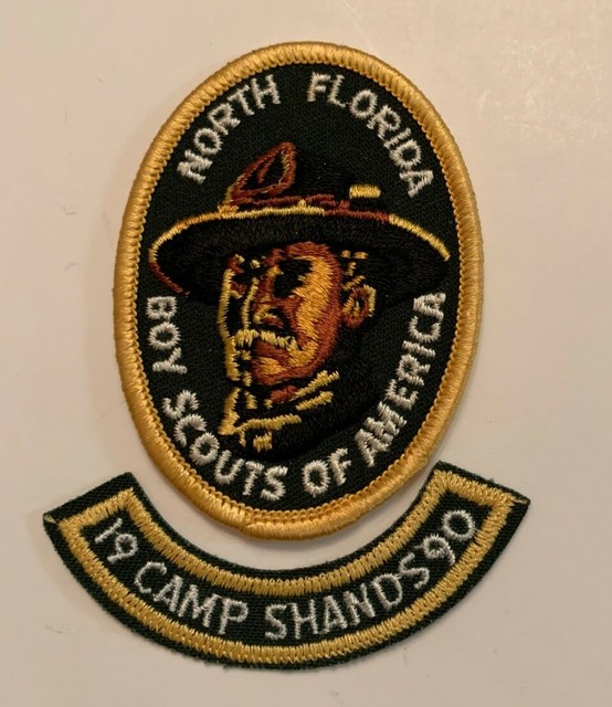 BSA North Florida Boy Scouts of America 1990 Camp Shands Vintage | eBay