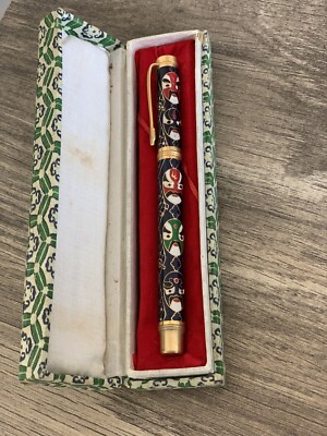 Asian Hand Painted Ornate Pen | eBay