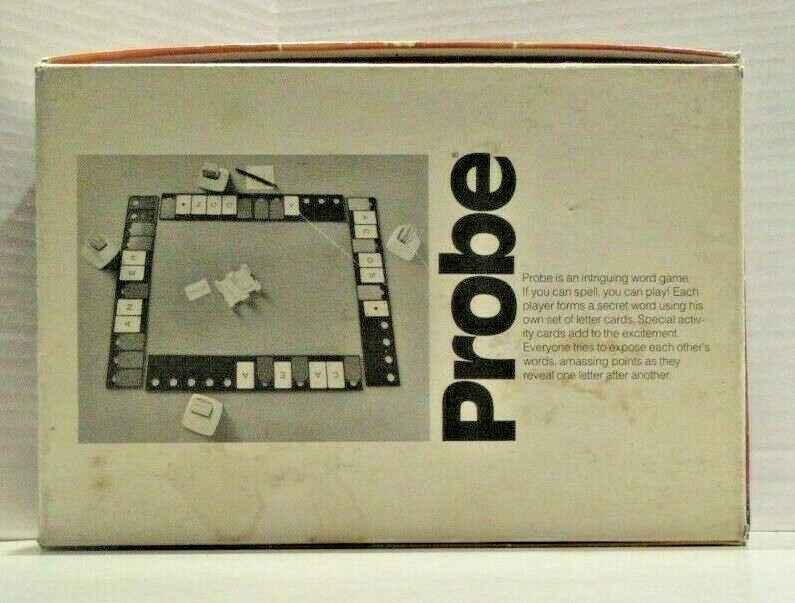 Parker Brothers Probe Game 1974 Word Board Game Complete No 201 Vintage ...