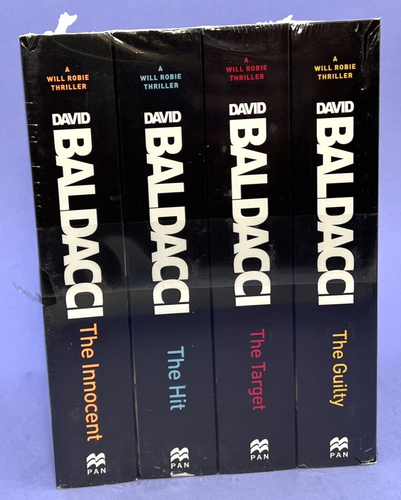 Will Robie Thriller Series 4 Books Adult Pack Paperback Set By David ...