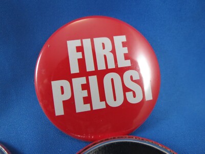 WHOLESALE LOT OF 12 FIRE PELOSI IMPEACH 2.25" BUTTONS pin TRUMP 2024 ...