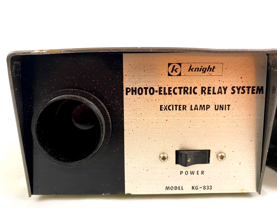 Knight KG-833 Photo-Electric Relay System Exciter & Receiver Units ...