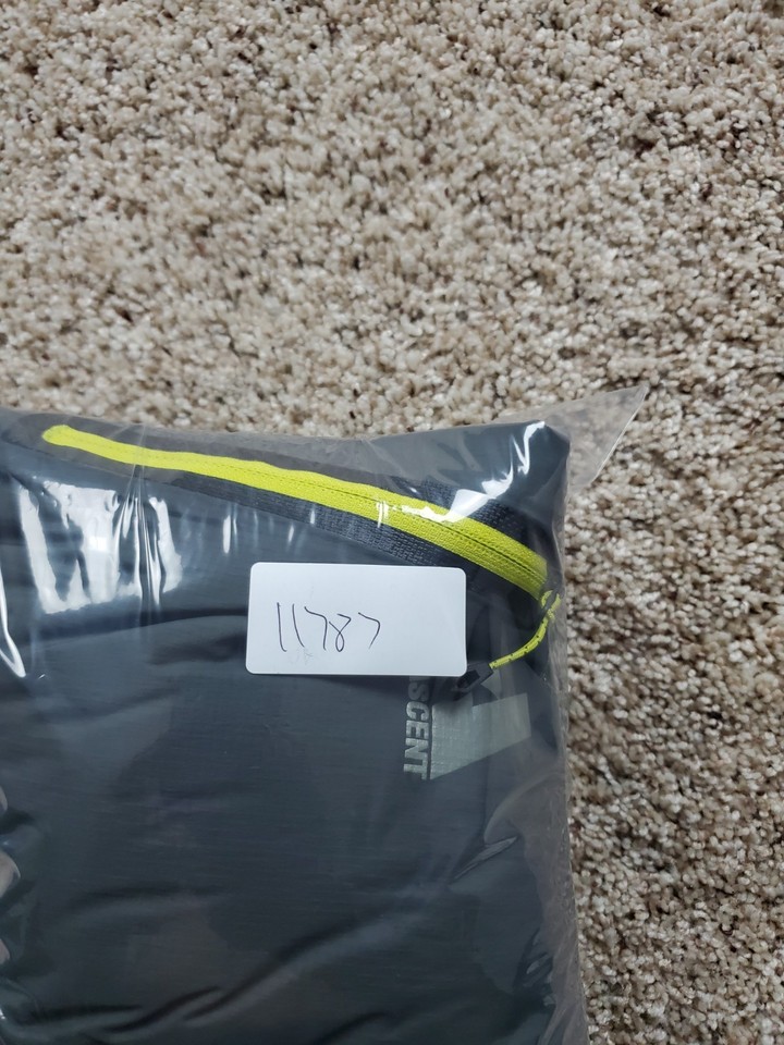 Eddie Bauer First Ascent Accelerant Jacket Size XL Mens Gray Full Zip ...