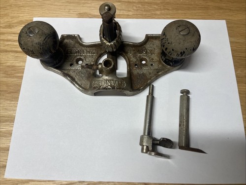 Stanley No.71 Router Plane With 2 Cutters And Depth Stop | eBay