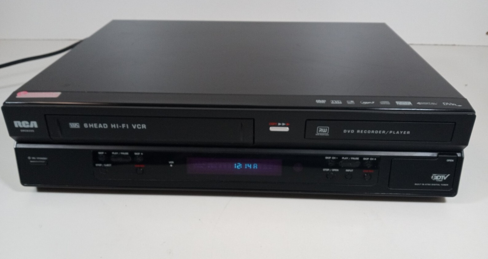 RCA DRC8335 6 Head Video Cassette VCR/DVD Player Recorder Combo Only ...