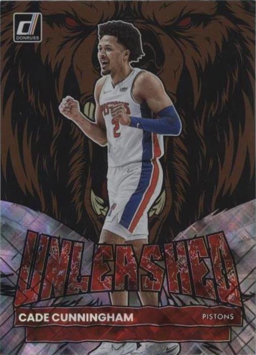 2022-23 Panini Donruss - Unleashed Cade Cunningham #15 Diamond for sale ...