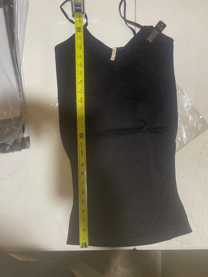 ENA Basic Tanks Strap Camis Solid Stretch Tops Women Sleeveless Size ...