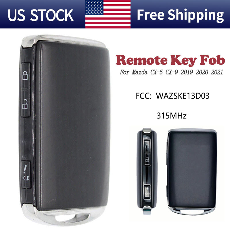 FOR MAZDA CX-5 CX-3 -2020 2021 2022 SMART KEY PROXIMITY REMOTE FOB ...