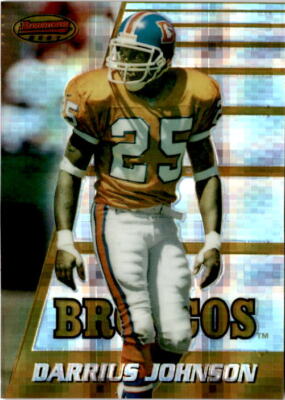1996 Bowman's Best #149 Darrius Johnson Atomic Refractors Denver ...