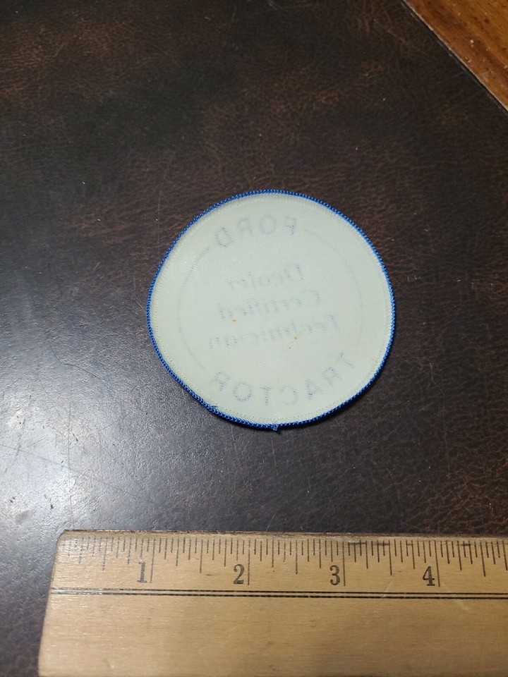 Vintage New Holland Ford Tractors Service Technician Employee Patch | eBay