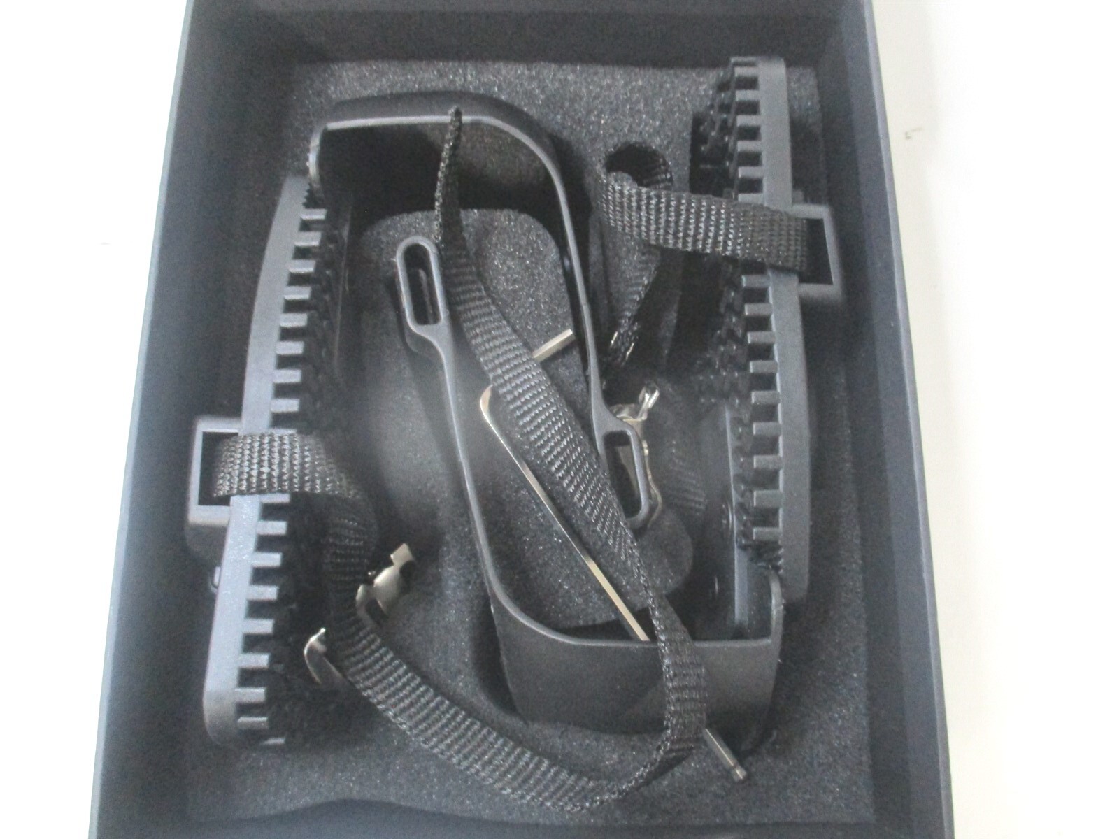 Plastic Adjustable Adapter Pedals Toe Clips Cage with Straps for ...