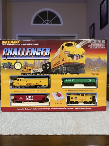 Bachmann 00621 The Challenger HO Scale Electric Hobby E-Z Train Set ...