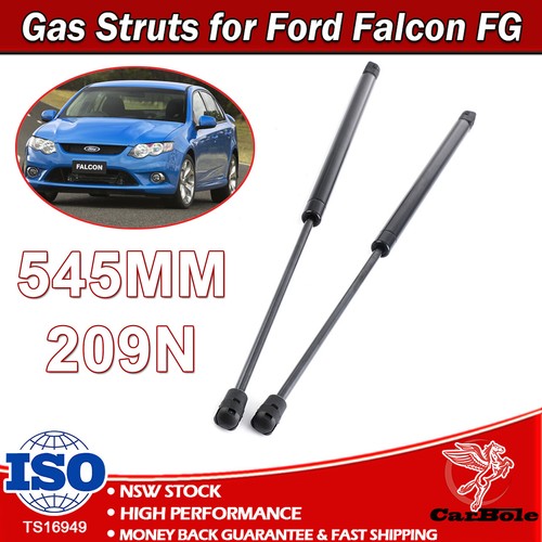 2Pack Bonnet Gas Struts for Ford Falcon FG 2008 to 2014 Mk1 Mk2 XT XR6 ...