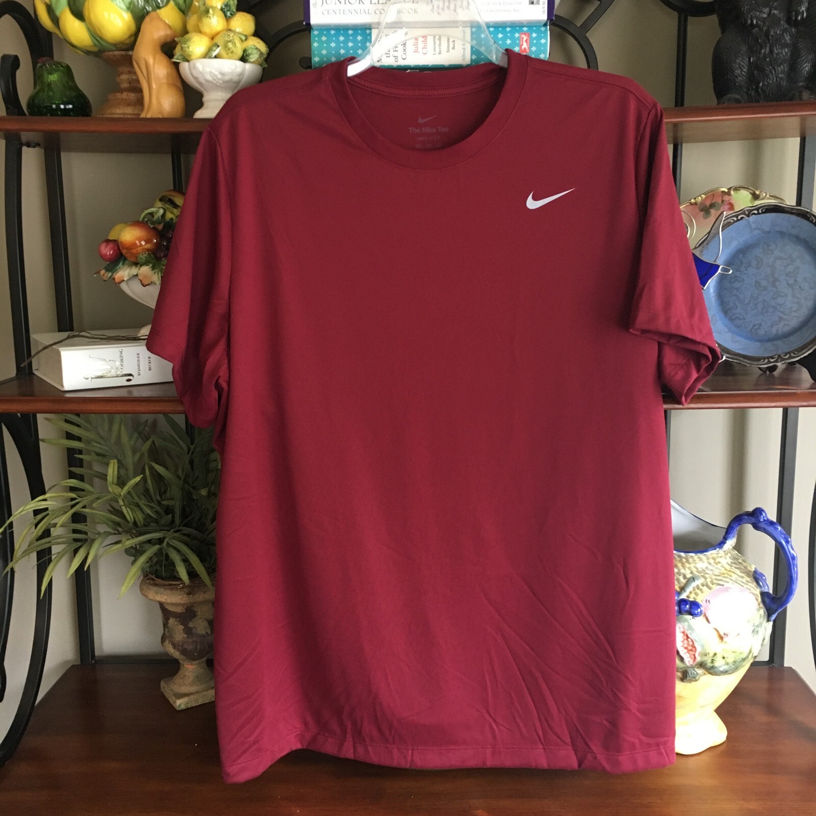 NWT Nike Dri-Fit Size 2XL XXL Men's Training T-Shirt DX0989-677 Gym Red ...