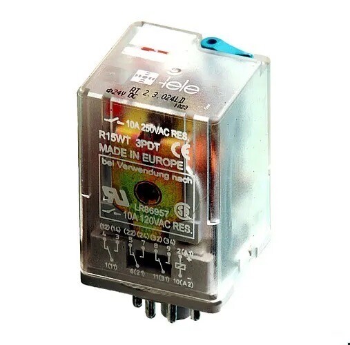 Tele Industrial Relays Rt 2.3.024L.02 Industrial Relay LR86957 10 A 120 ...