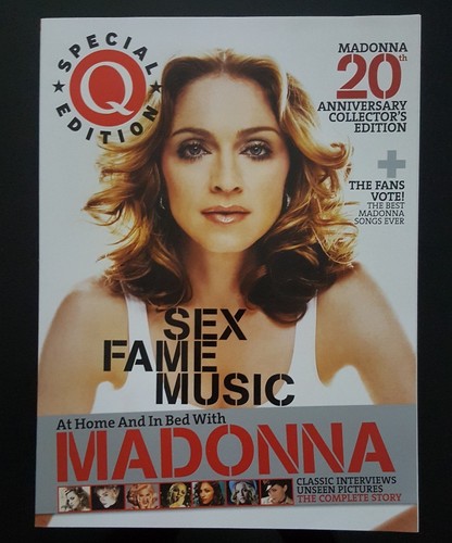 Ultra rare Q magazine 20th Anniversary Madonna Special Edition | eBay