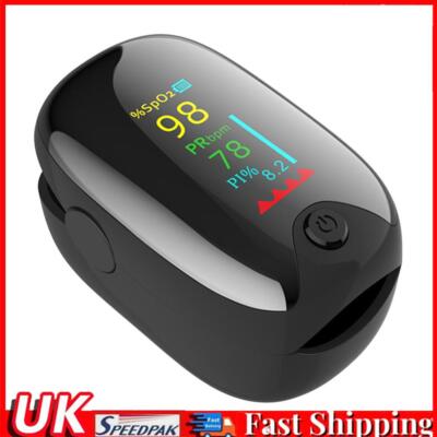 Oximeter Monitor LED Display Fingertip Oximeter for Adults Seniors ...