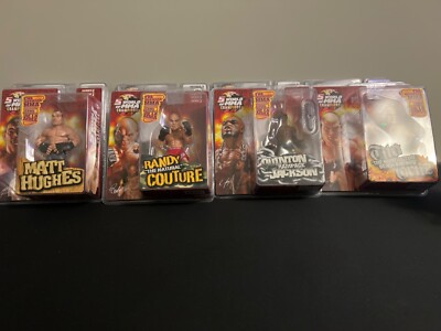 Round 5 World of MMA Champions Series 1 Complete Set of 4 Figures ...
