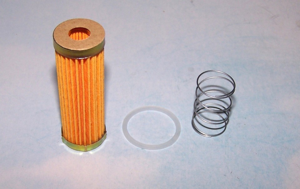 Rochester Quadrajet Carburetor 2" Fuel Filter Inside Seal & Spring 1973 ...