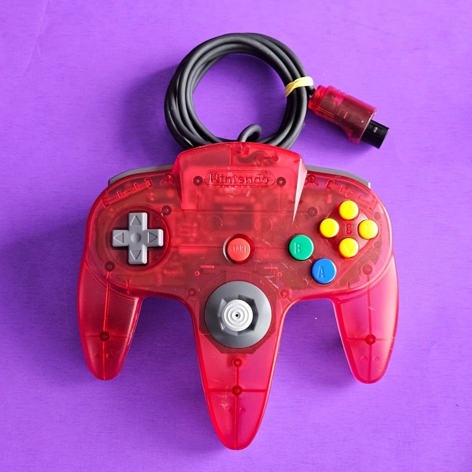 Official Nintendo 64 Controller AUTHENTIC 👾 OEM N64 Remote Original NUS ...