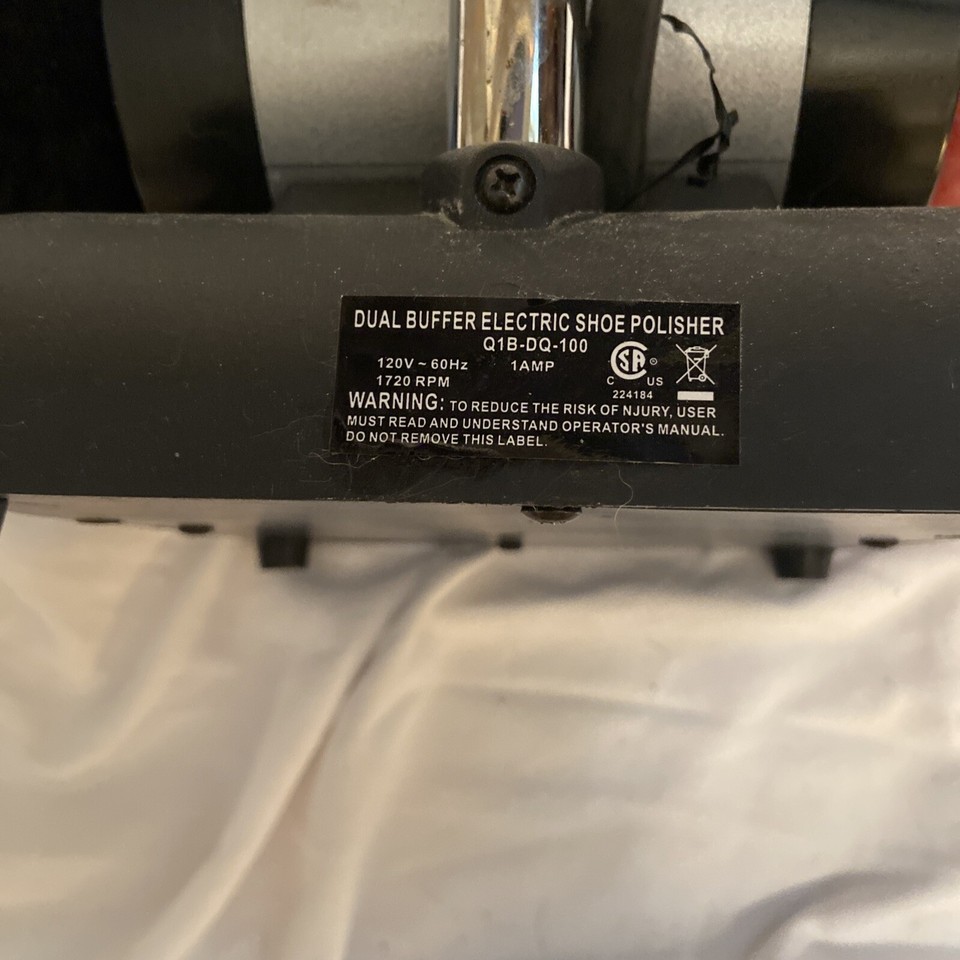 TRUEPOWER DUAL BUFFER ELECTRIC SHOE POLISHER Q1B-DQ-100 (TESTED) | eBay