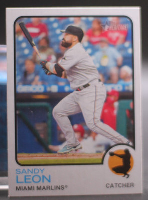 2022 Topps Heritage High Number - Sandy Leon #654 | eBay