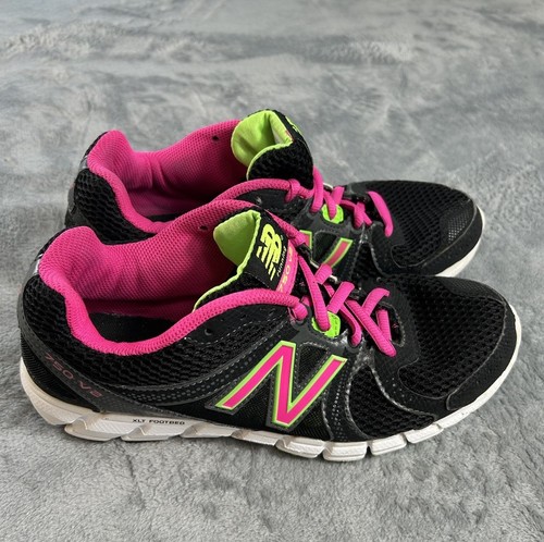 New Balance 750 v2 Womens 8 Pink/Black Running Gym Traning Sneakers ...