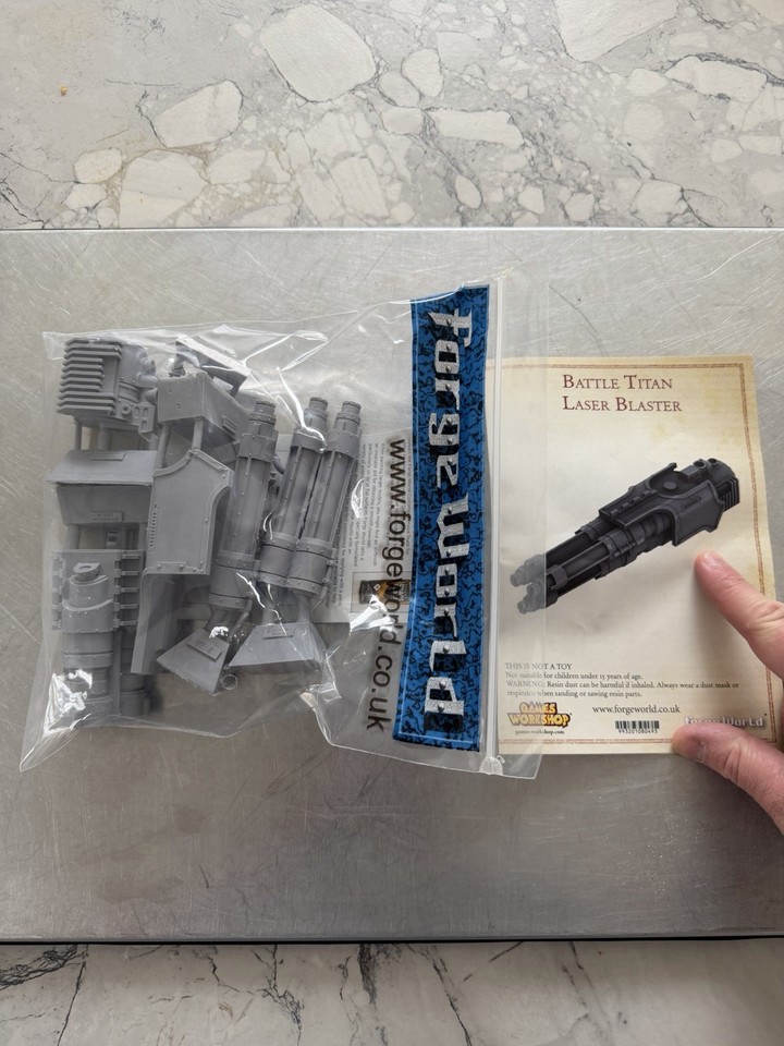 Warhammer 40,000 Forgeworld Battle Titan Laser Blaster | eBay
