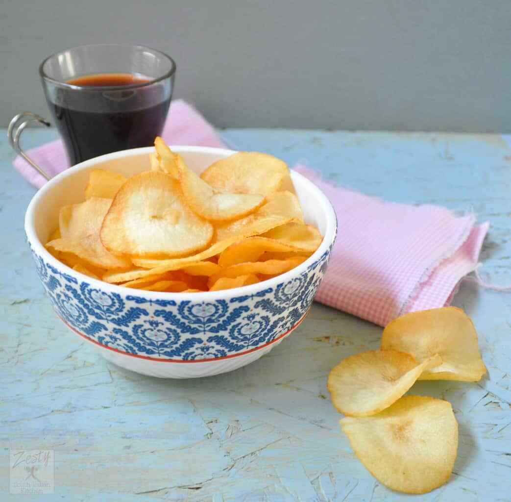 Organic Tapioca Cassava Manioc Spicy Chili & Salted Crispy Chips ...