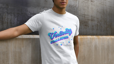 Vertically Challenged Logo Vertically Challenged Person Vector Art,