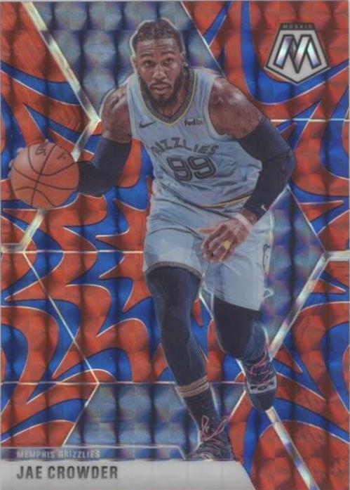 2019-20 Panini Mosaic - Jae Crowder #56 Reactive Blue Prizm for sale ...