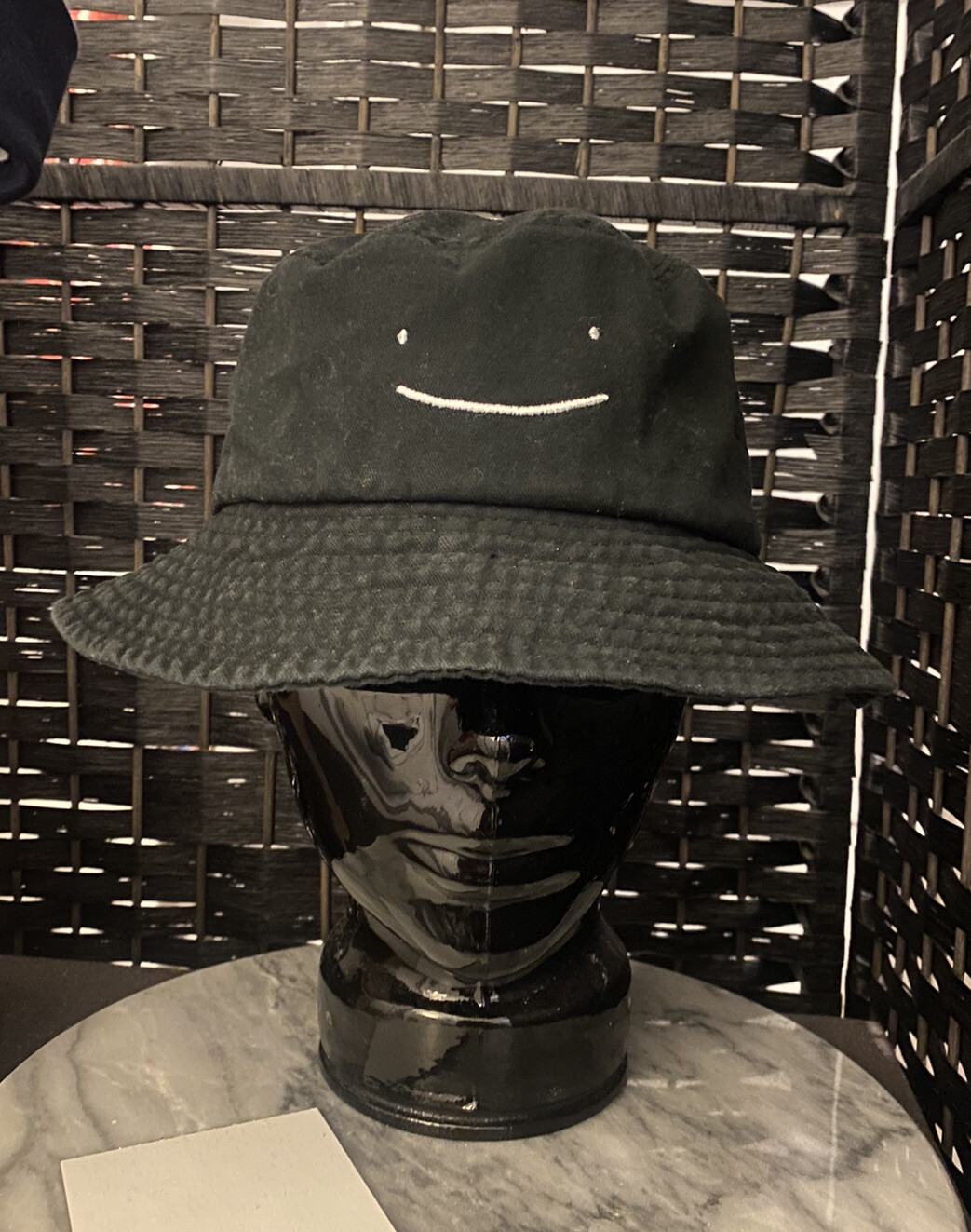 Dream Smile YouTuber/Streamer Black Bucket Hat w/ Whi… - Gem