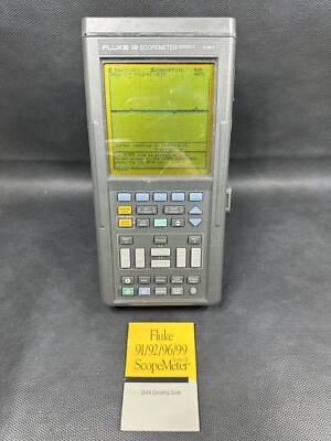 Fluke 99 Scopemeter Series II 50Hhz - Works - Corroded Battery ...